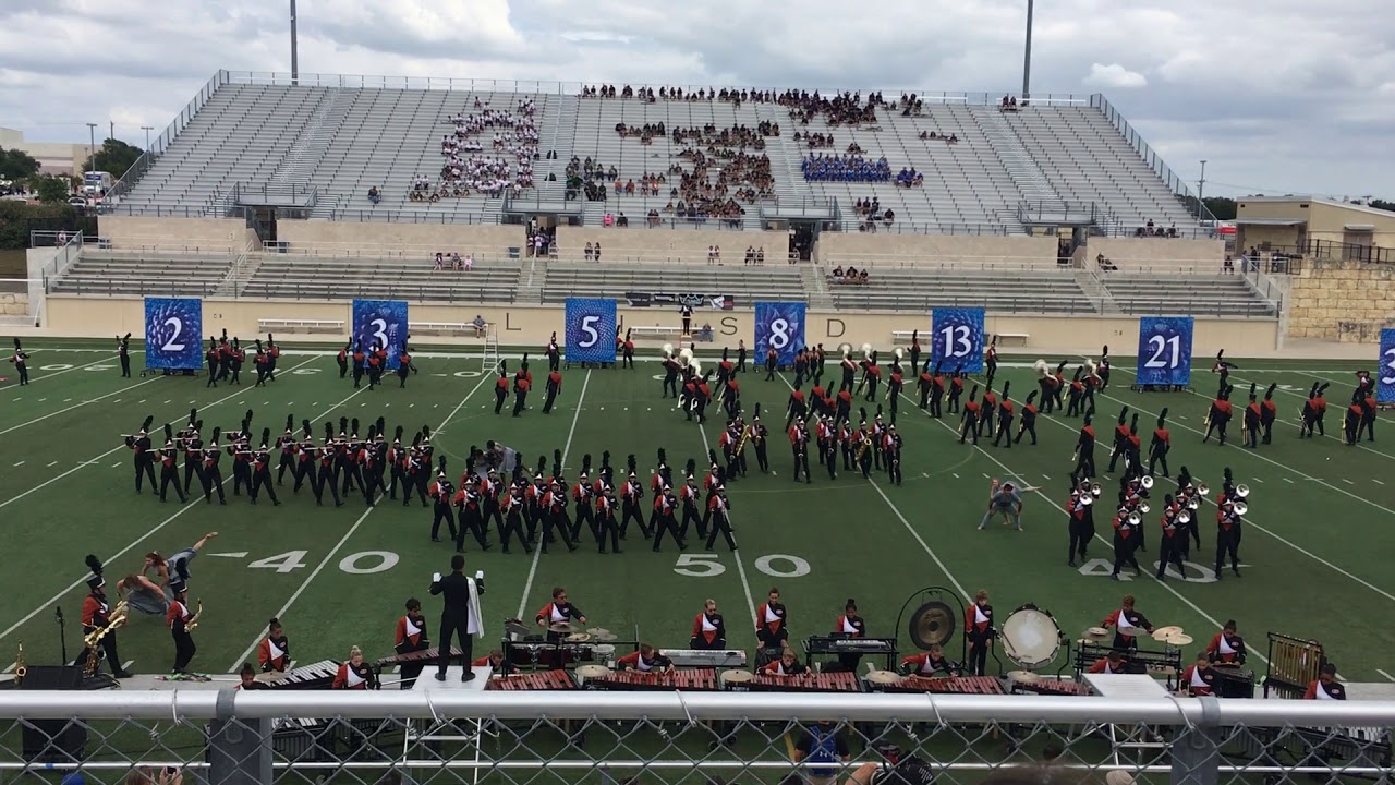 Hutto Highschool Marching Band 2017-2018| Vista Ridge Marching Festival ...