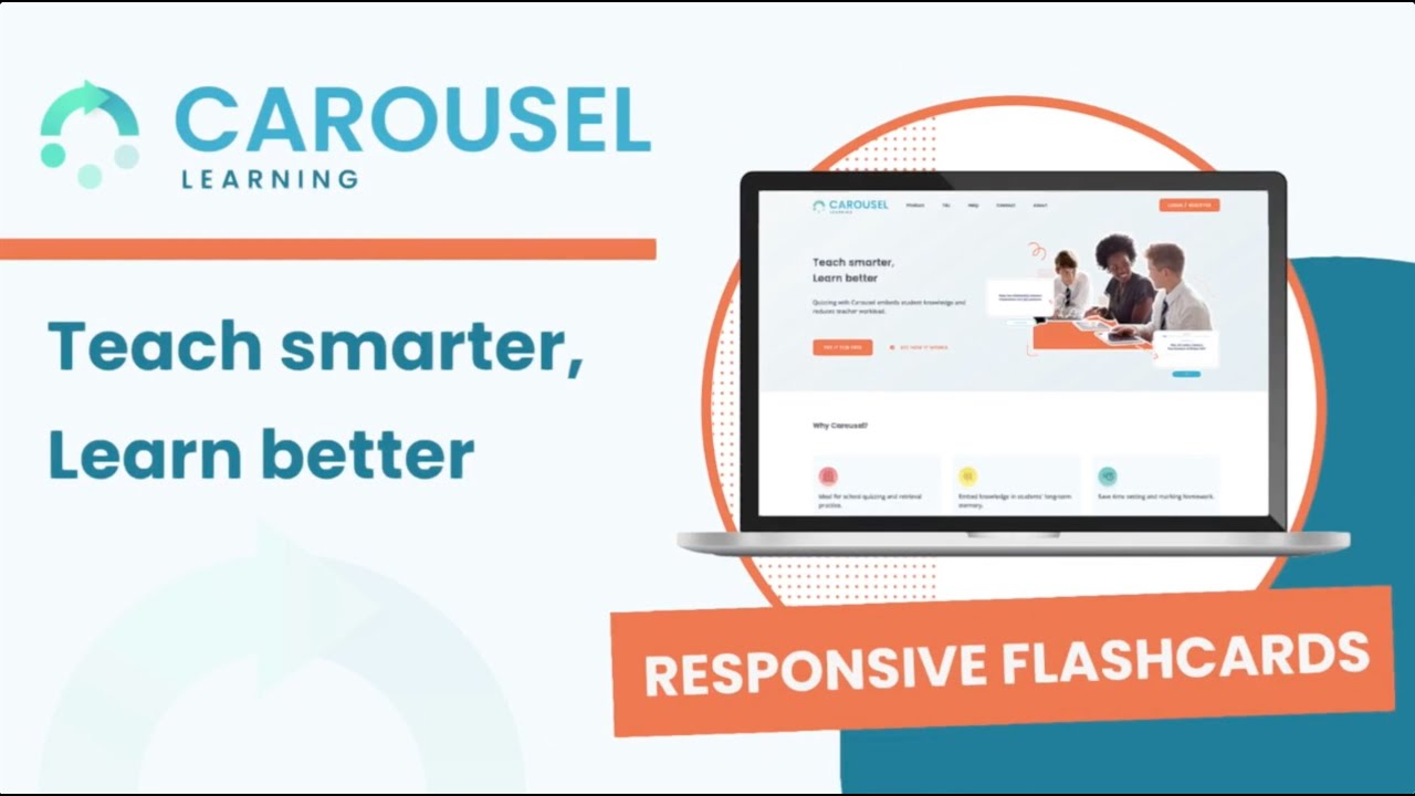 Responsive Flashcards - Carousel Learning - YouTube