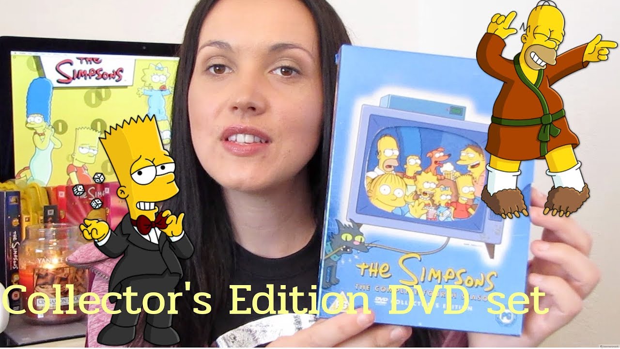 My The Simpsons Collector's Edition DVD Collection - YouTube