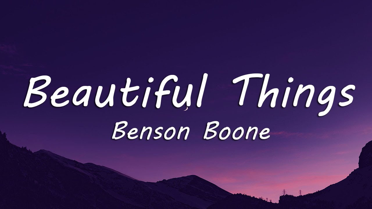 Benson Boone - Beautiful Things (Lyrics) - YouTube