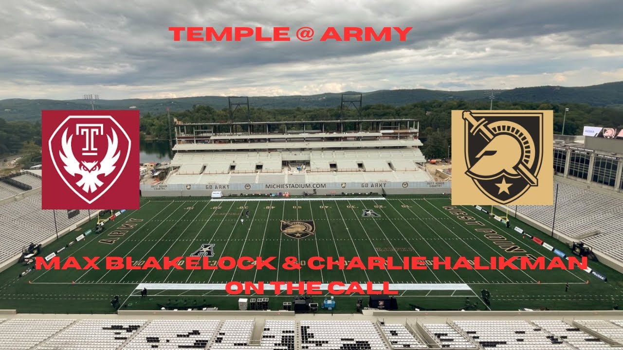 TEMPLE @ ARMY 11/8 - YouTube