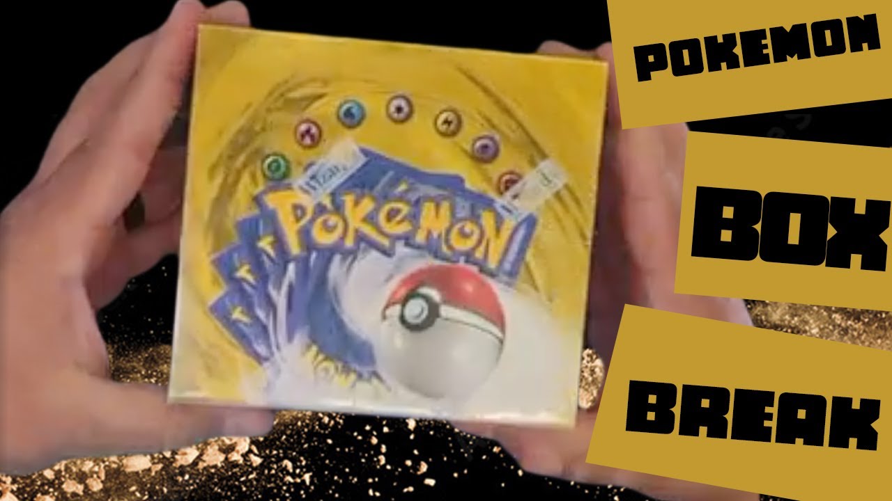 Pokemon Base Set Unlimited Green Wing Charizard Booster Box Opening ...