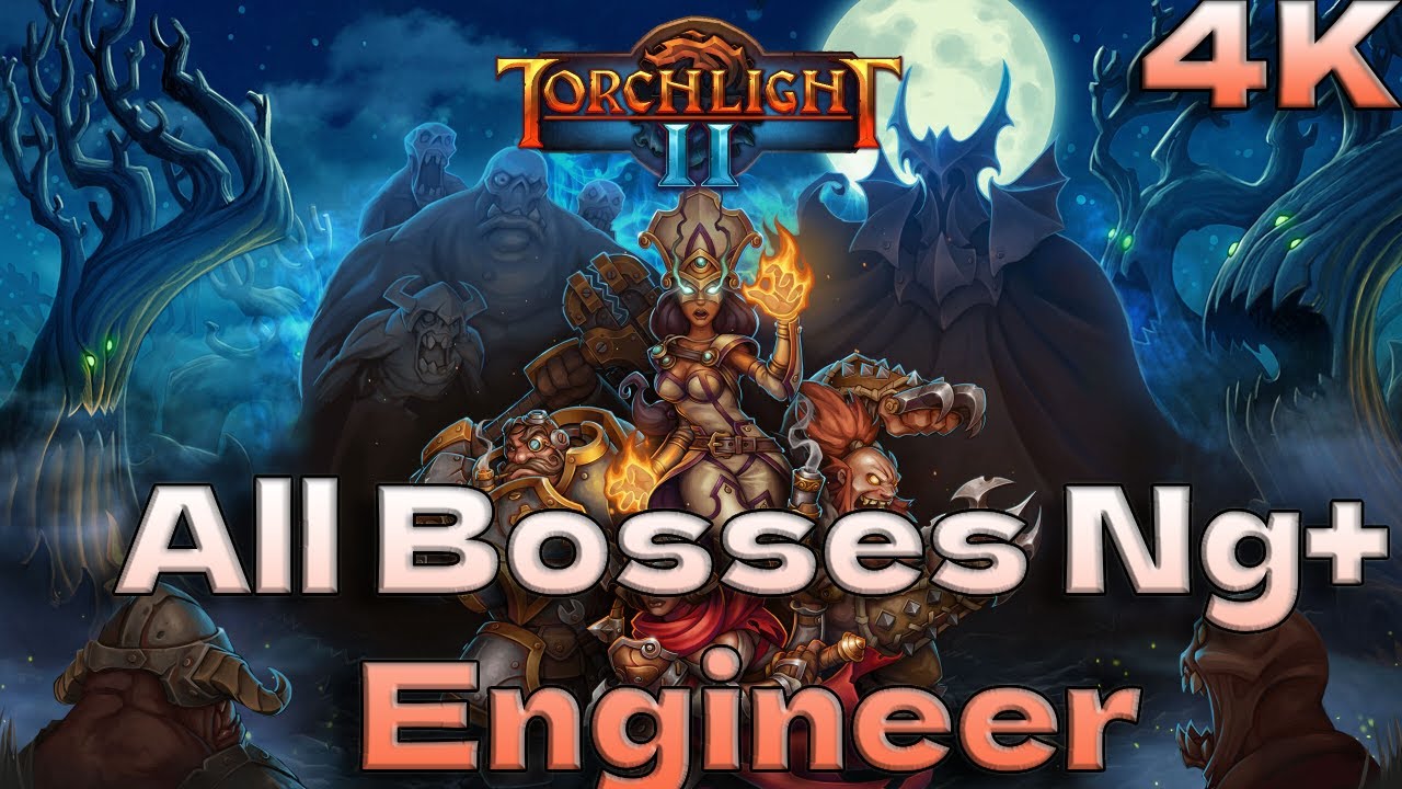 Torchlight 2 - Engineer Ng + All Bosses With Cutscenes - YouTube