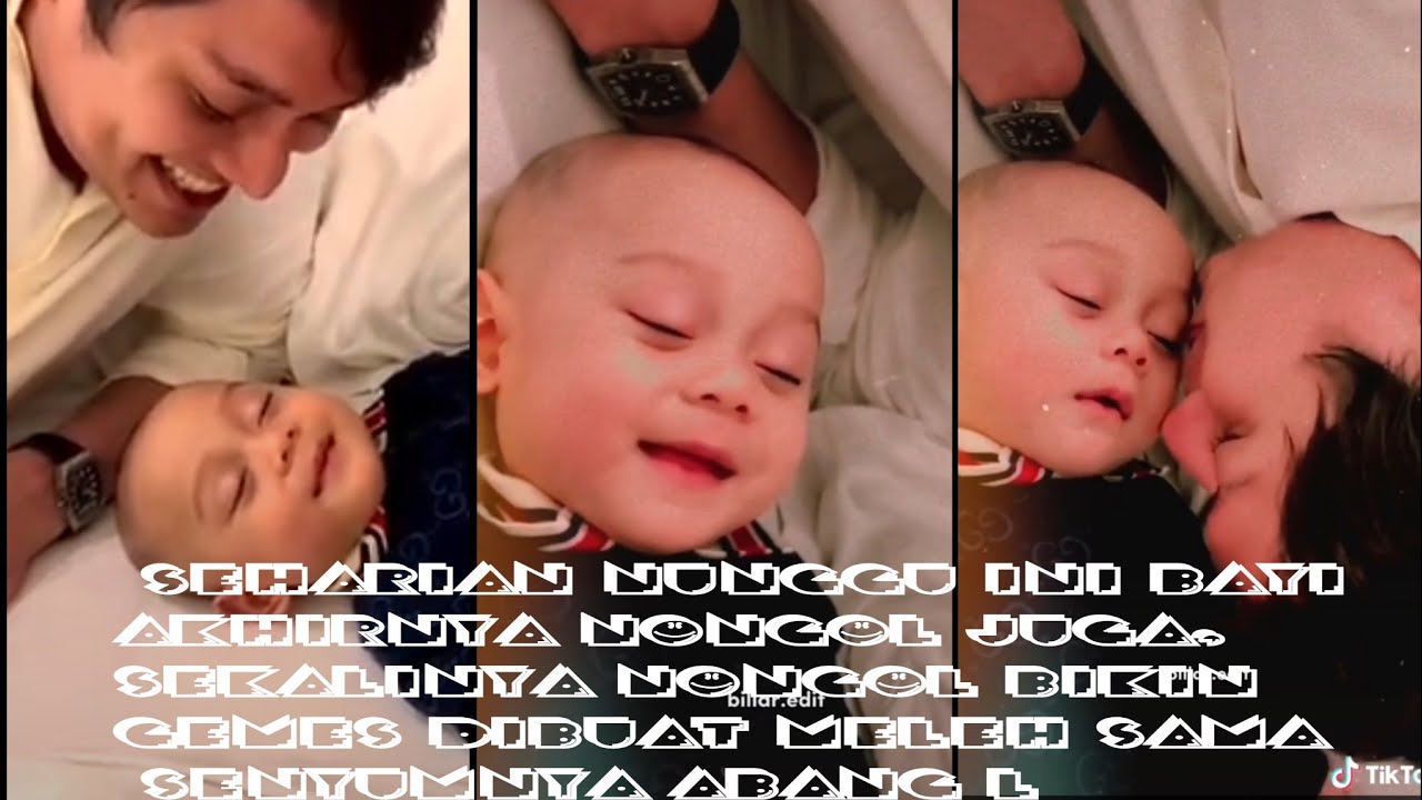 MASYAALLAH ADEM BANGET LIAT WAJAHNYA ABANG L,LAGI BOBO AJA GEMESIN ...