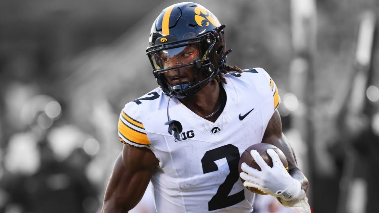 Kaleb Johnson 2024 Iowa Hawkeyes Highlights ᴴᴰ - YouTube