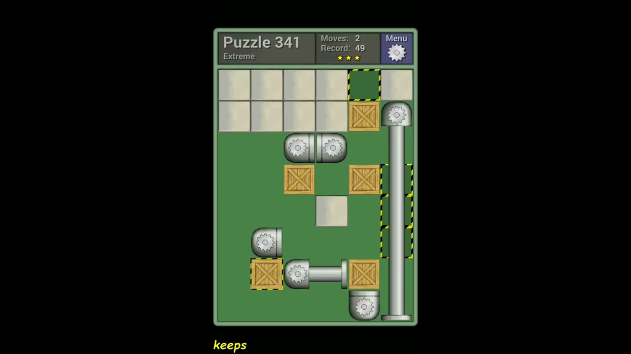 Pushing Machine (Extreme) Level Puzzle 341 - Perfect Solution - YouTube