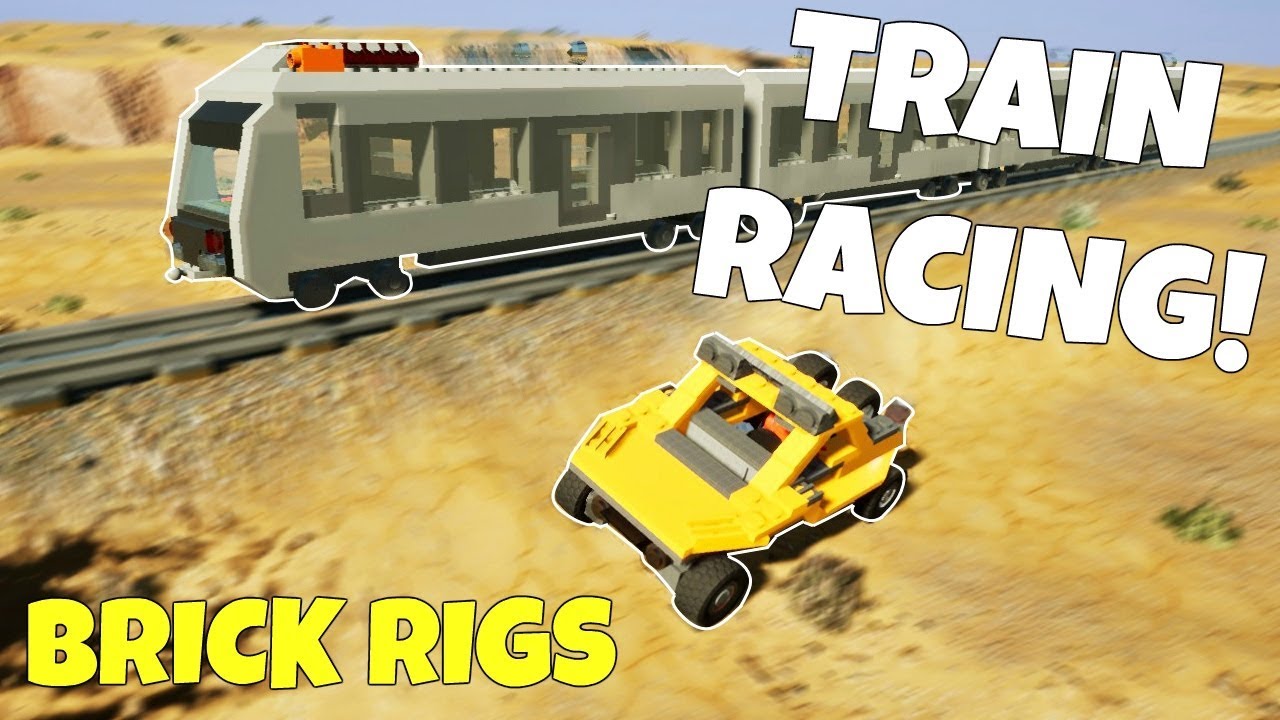 ULTIMATE TRAIN TAKEDOWN RACE! - Brick Rigs Multiplayer Gameplay ...