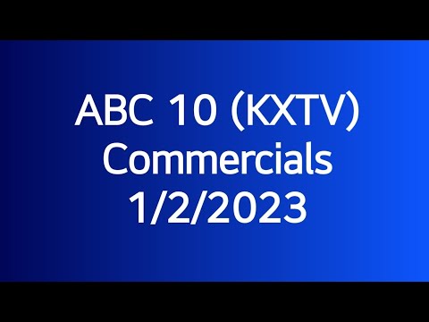 ABC 10 (KXTV) 1/2/2023 Commercials - YouTube