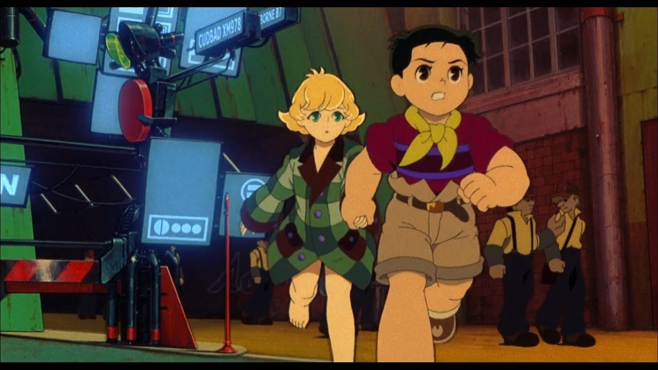 Metrópolis (2001): Rock persigue a Tima y Kenichi (Español Latino ...