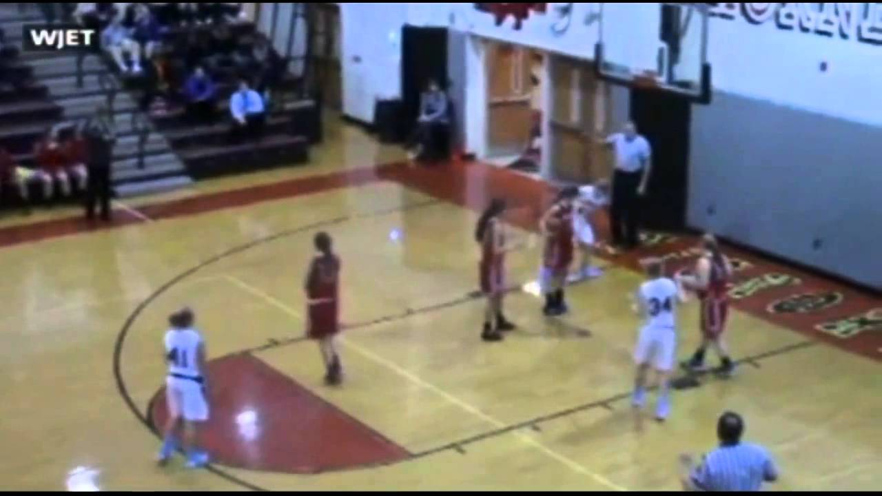 Girl Shoots Free-Throw, Entire Basket Falls on Her! (WORST 'BRICK' OF ...
