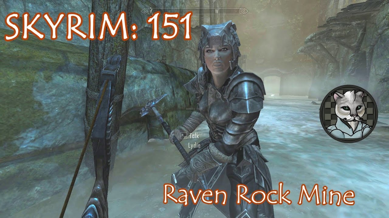 Checkers' Mellow Skyrim Let's Play Part 151 - Raven Rock Mine - YouTube