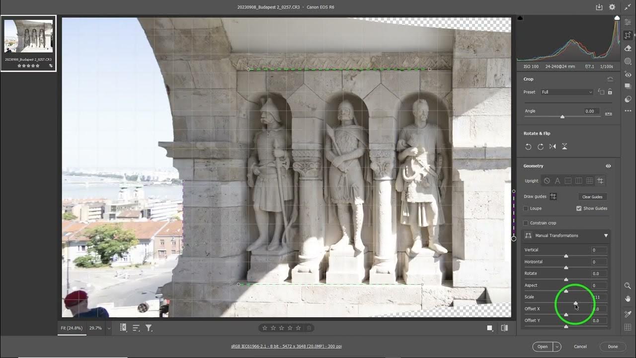 ACR Geometry Panel - Correct for lens and perspective distortion- Adobe ...