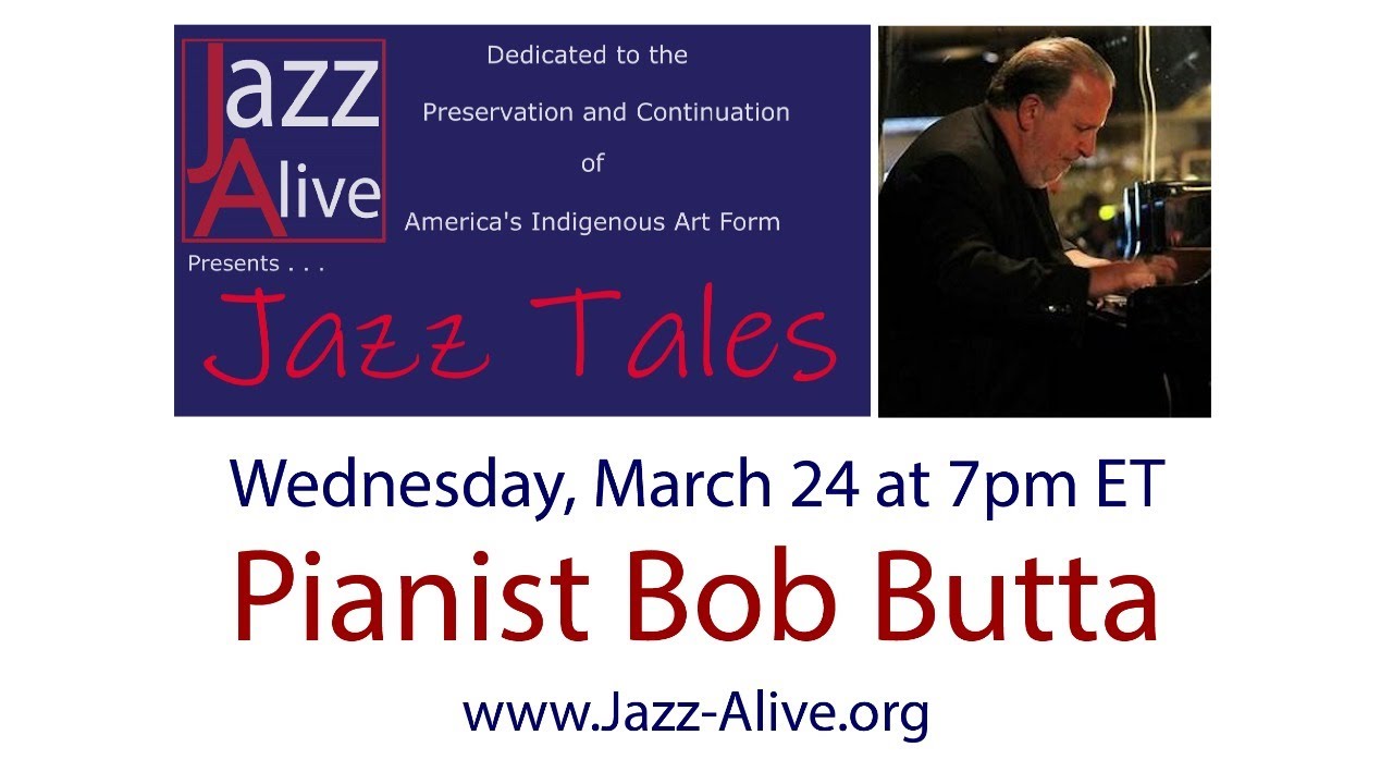 Jazz Tales with Pianist Bob Butta - YouTube