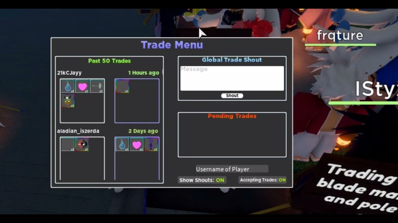 [GPO] Trading For Trident - YouTube