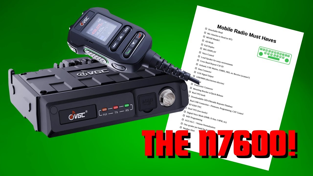 The Radio I’ve Been Waiting MONTHS For – VR-N7600 - YouTube