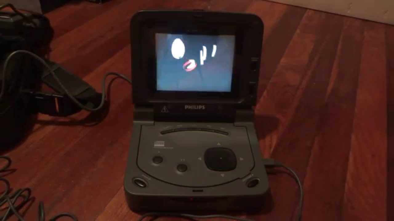 Portable Philips CD-i in Action - YouTube