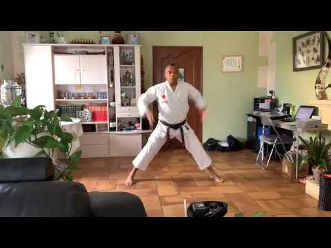 keiko 1 Kansei Karaté Do shotokan - YouTube