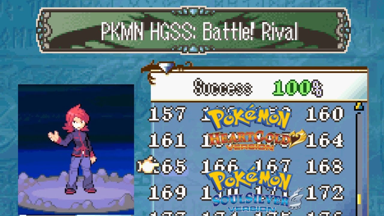 FEGBA: Pokemon Heartgold Soulsilver - Rival Battle! - YouTube