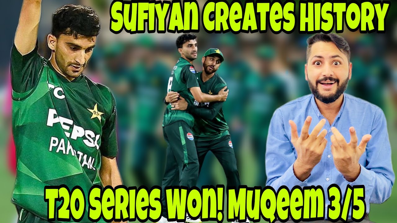SUFIYAN MUQEEM'S DREAM SPELL! 5 Wickets for 3 Runs as Pakistan Thrash ...