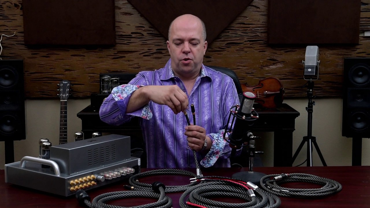 Audiophile Cables - Raven Audio Soniquil Cables - YouTube