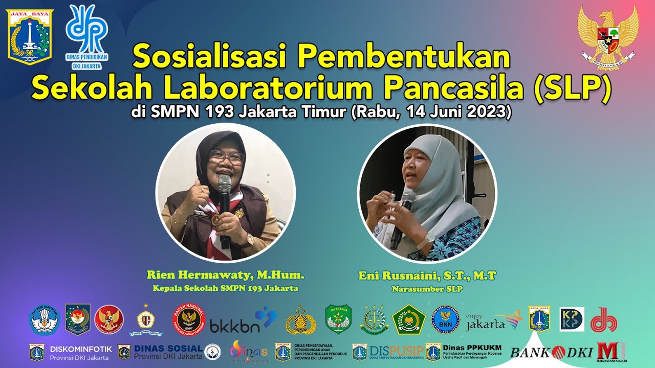 Sosialisasi Pembentukan SLP SMPN 193 Jakarta - YouTube