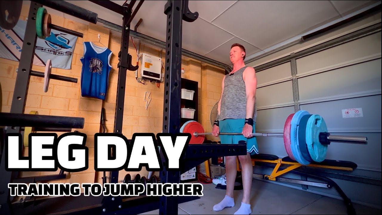 Leg Day - 6’8 Dunker Training To Jump Higher - YouTube