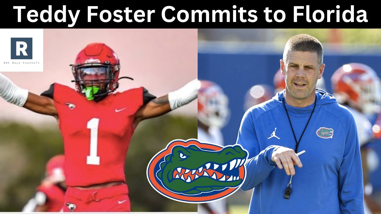 Teddy Foster Commits to Florida | Lengthy CB | Florida Gators Football ...