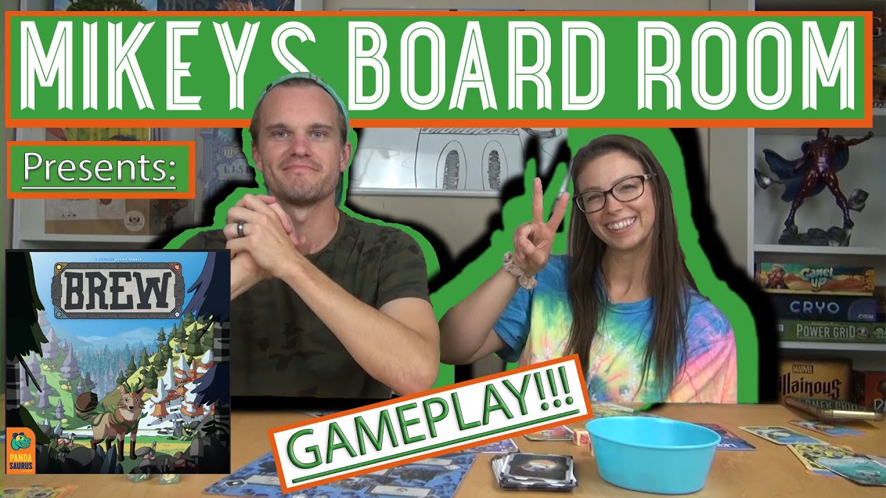 Brew Board Game Playthrough - Pandasaurus Games - Two Player Gameplay ...