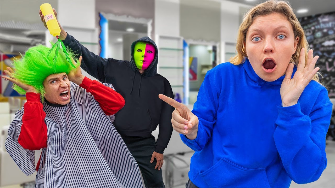 HAIR DYE PRANK ON STEPHEN SHARER w/ MYSTERY NEIGHBOR!! (GONE WRONG ...