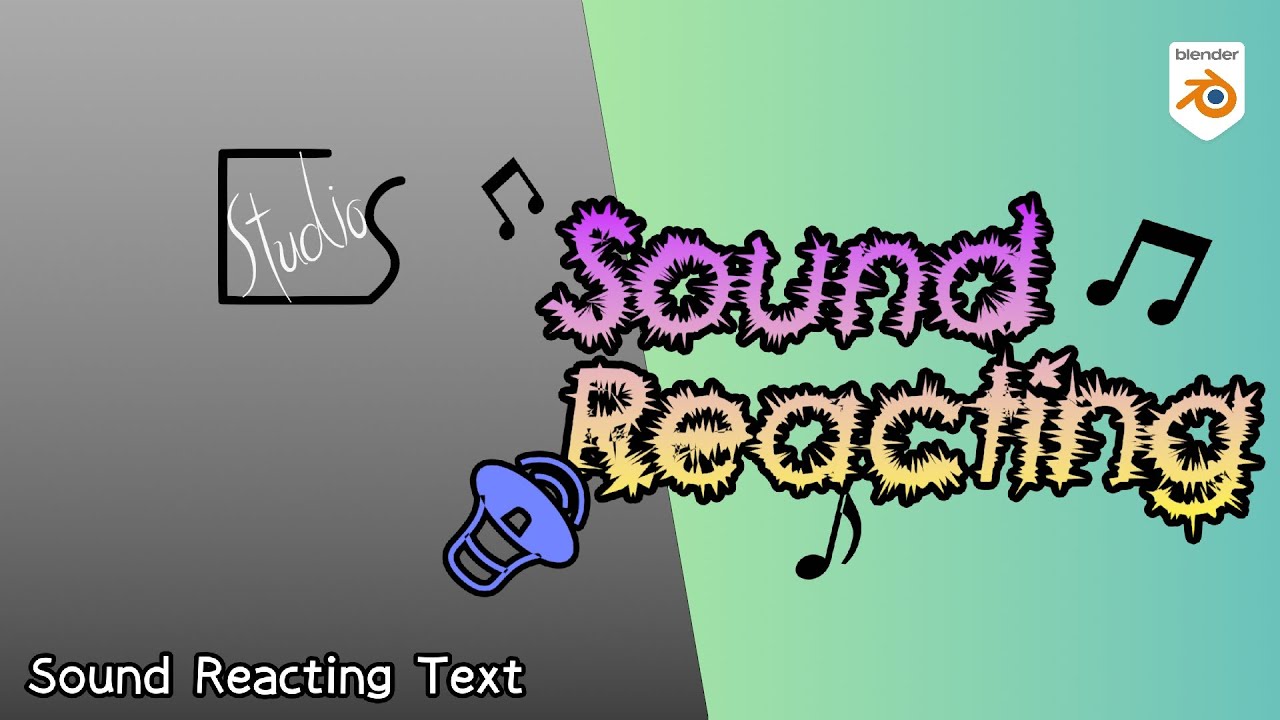 Text Effect with Blender: Sound Reacting Text [tutorial] - YouTube