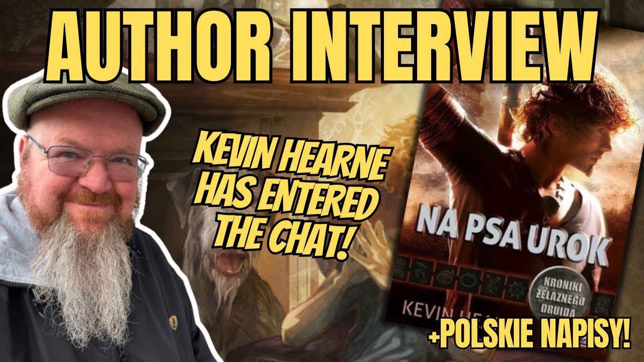 KEVIN HEARNE INTERVIEW 🧙‍♂️ Iron Druid Chronicles, writing career and ...