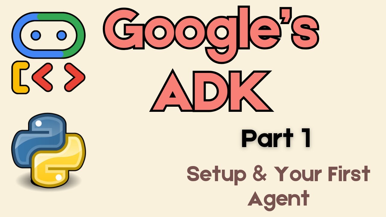 01. Google's ADK : Create your First agent ! - YouTube