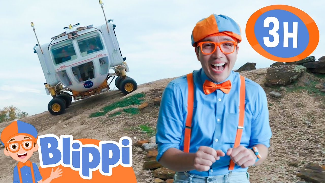 Journey to the Moon | BLIPPI | Kids TV Shows | Cartoons For Kids | Fun ...