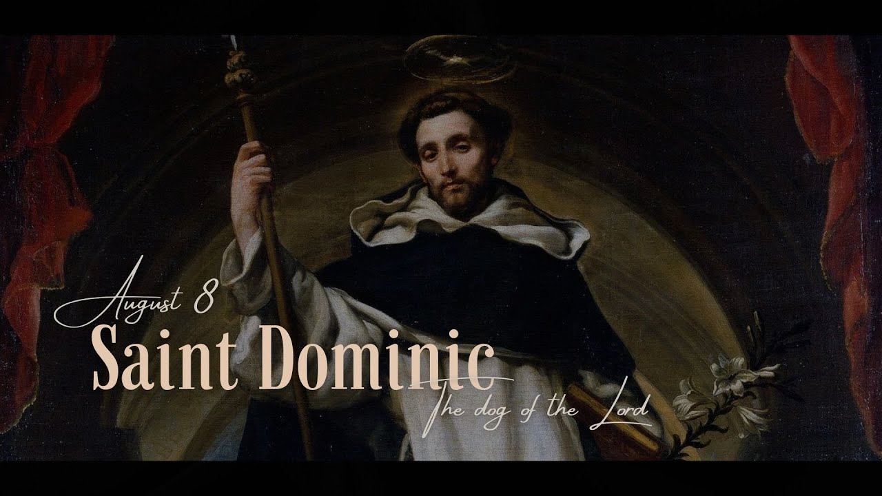 Saint Dominic - The dog of the Lord | Founder of the Dominican Order ...