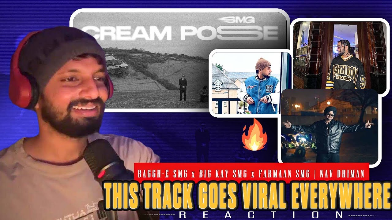 C.R.E.A.M POSSE (official video) REACTION- BAGGH-E SMG x BIG KAY SMG X ...