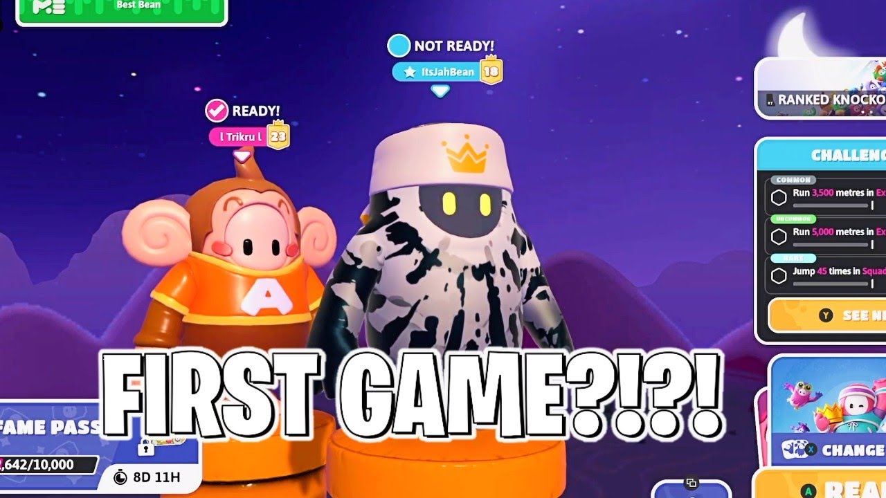 Fall Guys: Ultimate Knockout Gameplay |First Game Win???| - YouTube