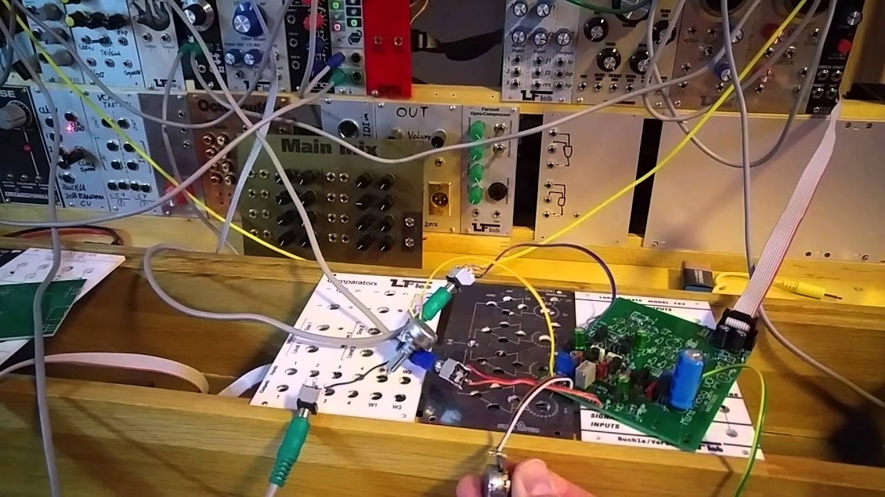Minimoog VCF diy - YouTube