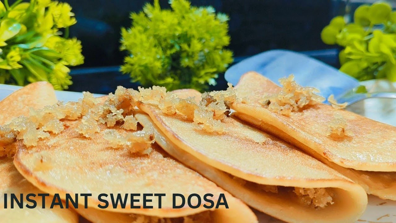 Instant Sweet Dosa Recipe 🤩!!ମାତ୍ର 5 ମିନିଟରେ ମିଠା ଅଟା ଚକୁଳି ଛୁଆମାନଙ୍କୁ ...