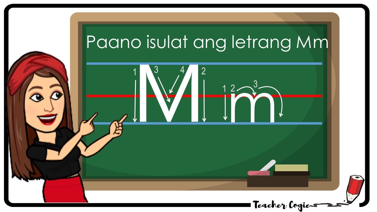 Paano isulat ang letrang Mm | Teacher Cogie - YouTube