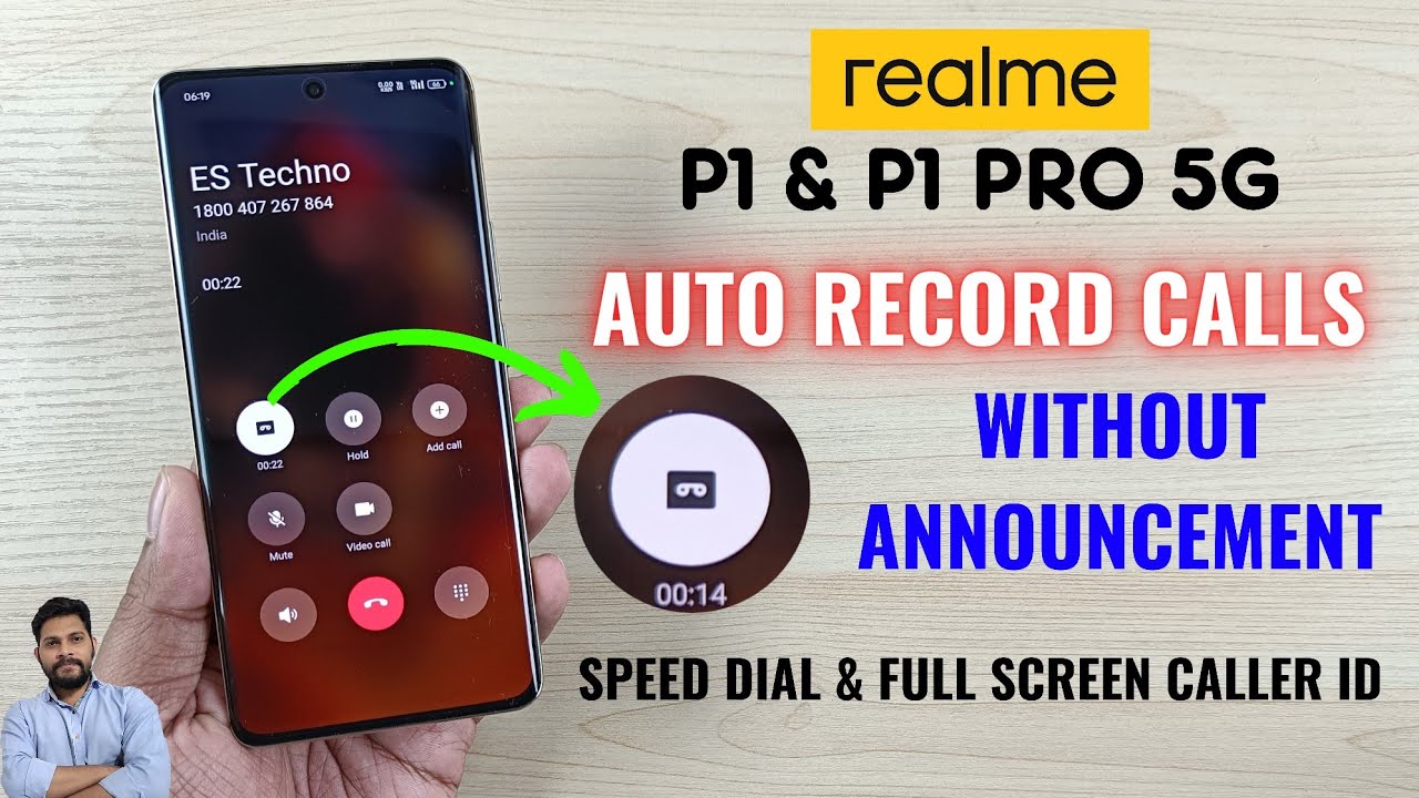 Realme P1 5G & P1 Pro 5G : Enable Auto Record Calls Without ...