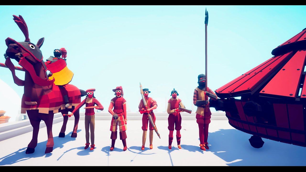 TABS Faction Renaissance vs Other Factions - YouTube