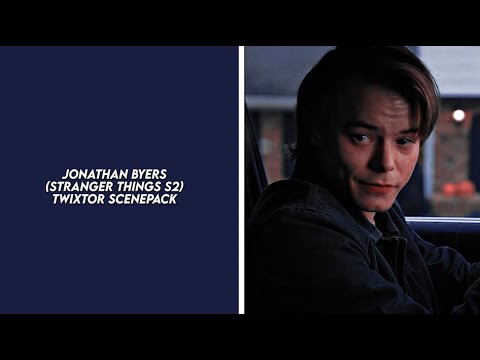 jonathan byers (stranger things s2) twixtor scenepack - YouTube