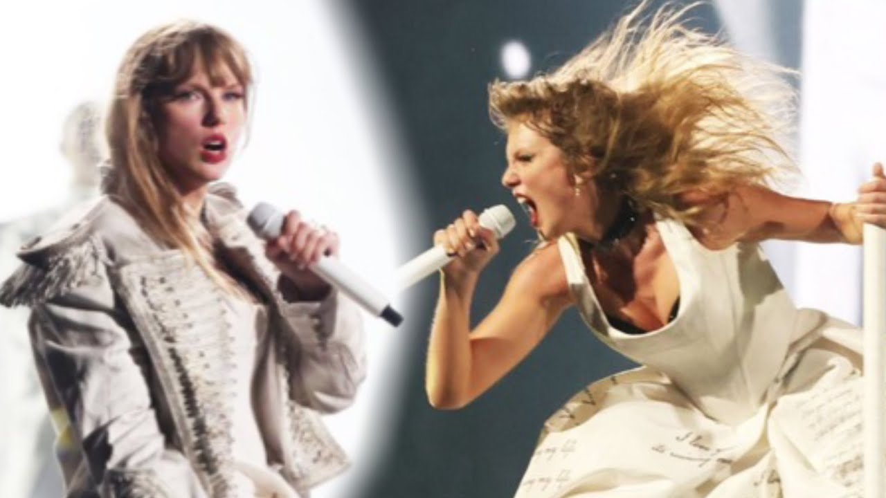 Taylor Swift being ICONIC on Eras Tour with TTPD for 2 minutes straight ...