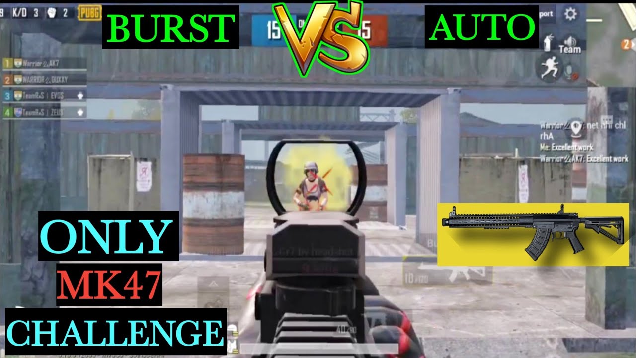 Mk47 mutant in Pubg Tdm - YouTube