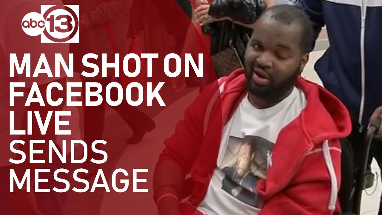 Man shot on Facebook Live speaks - YouTube