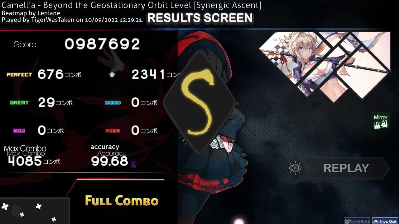 osu!mania Camellia - Beyond the Geostationary Orbit Level [Synergic ...