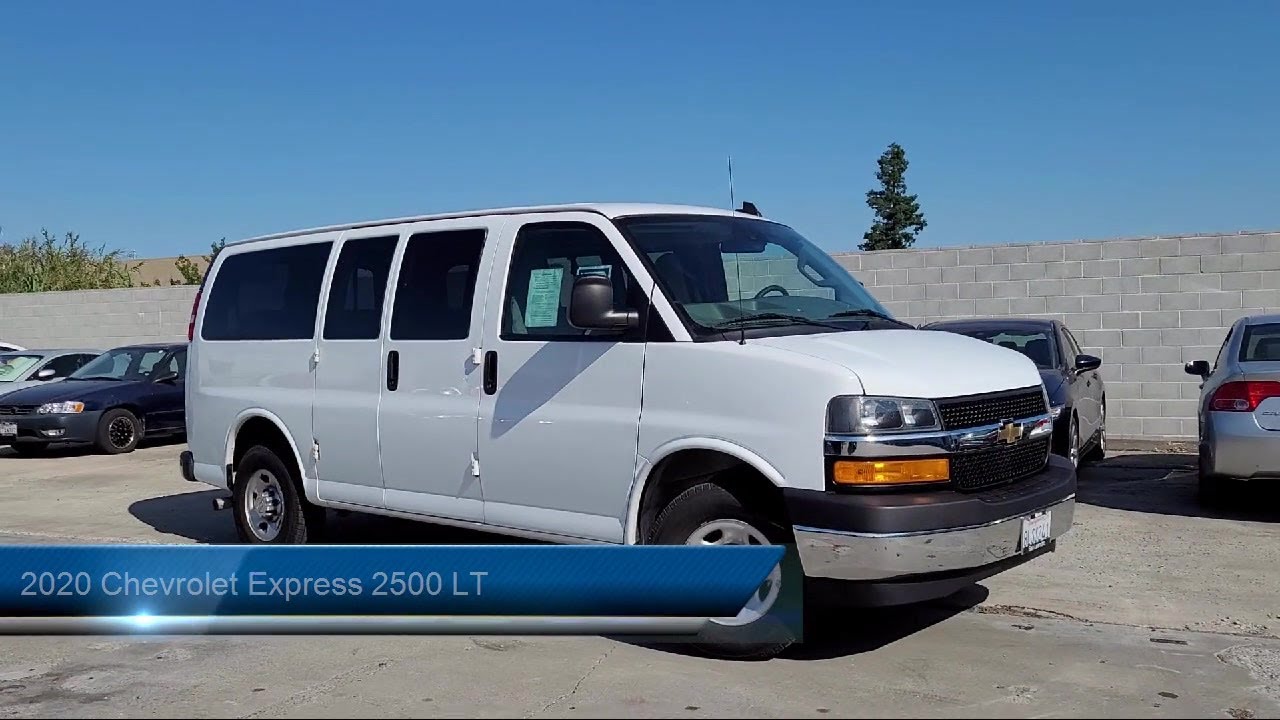 2020 Chevrolet Express 2500 LT Passenger Van Oakland Hayward San ...