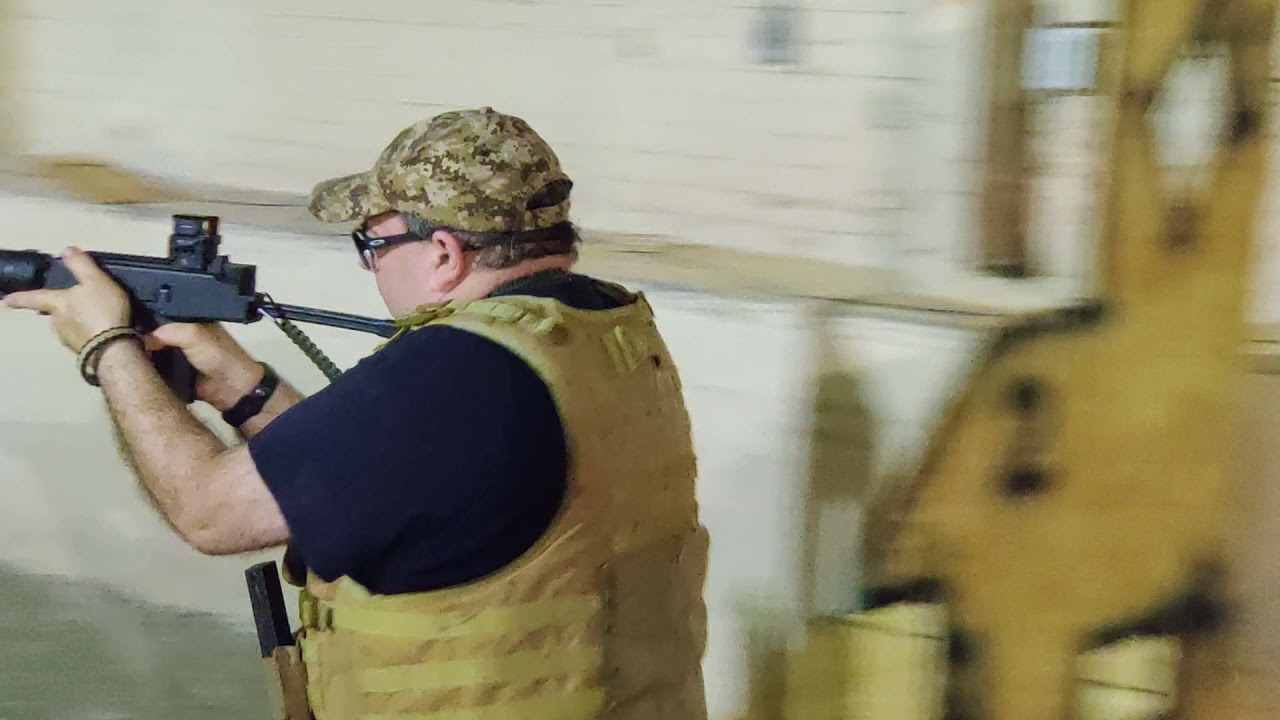 tactical training with airsoft mp9 part 1 - YouTube