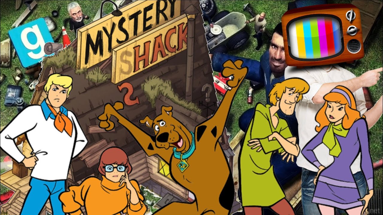 The Scooby Doo Gang At The Mystery Shack! (Gmod Roleplay) - YouTube