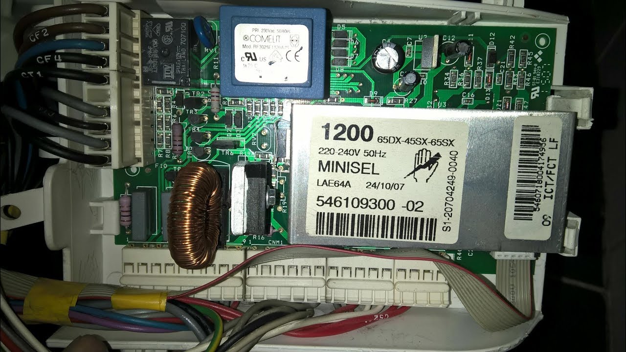 Philco - Indesit - Ariston - Fourlis module / control board repair ...